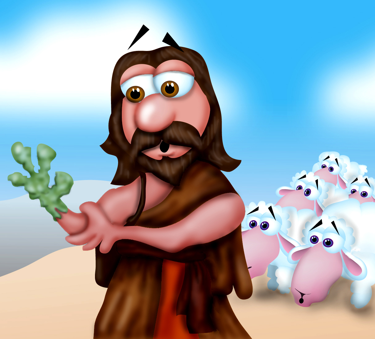 Mr Biblehead: Moses’ Staff Turns into a Snake! (Exodus 4)