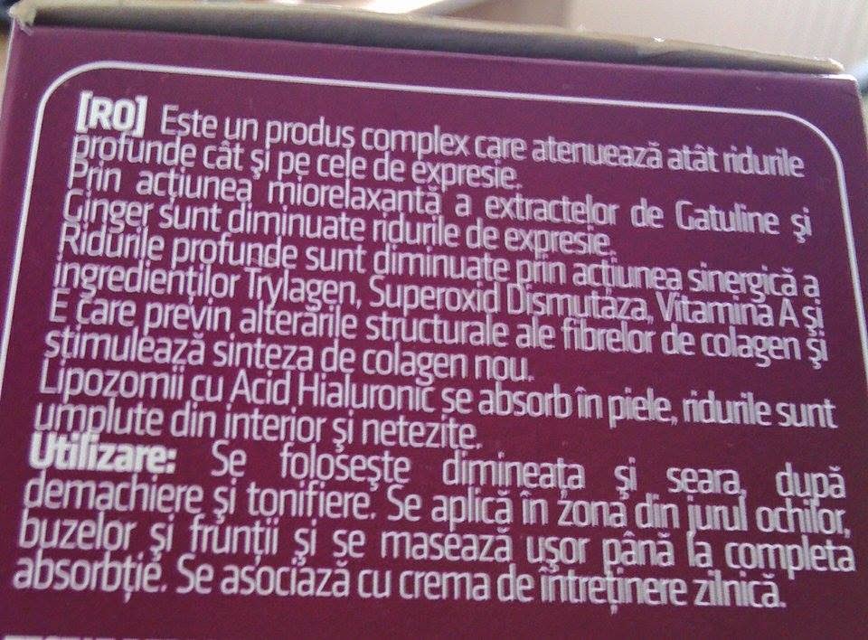 From beauty with love: Review: FARMEC Tratament corector riduri - ochi ...