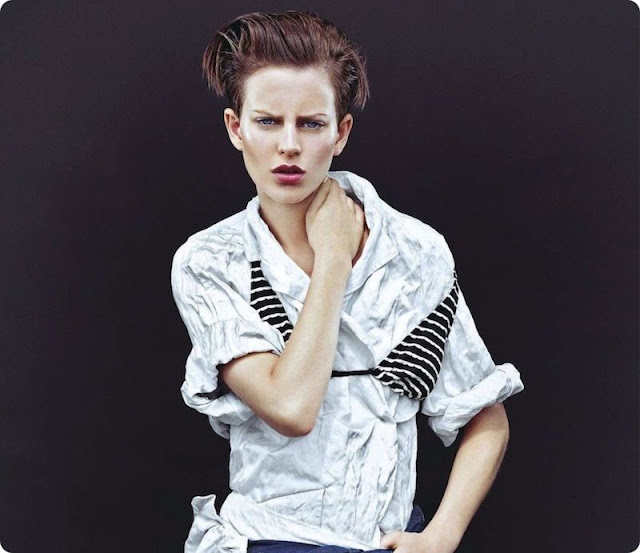 in prima linea: ellinore erichsen by christian anwander for amica july ...