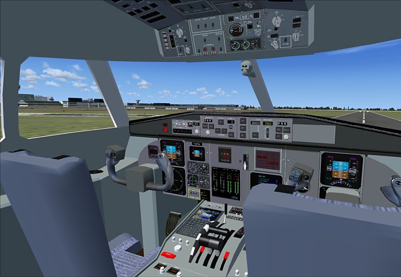 .:FS PRO BRASIL SERVER:.: FS2004/FSX - Fokker 100 com Virtual Cockpit