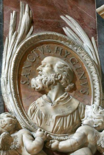 ORTHODOX CHRISTIANITY THEN AND NOW: Saint Hyginus, Pope of Rome (+ 142)