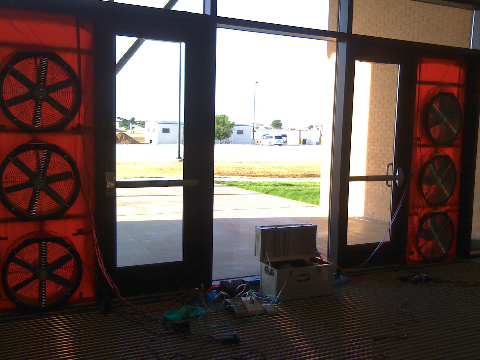 Air Barrier Testing (ASTM E1827 and ASTM E779): May 2012