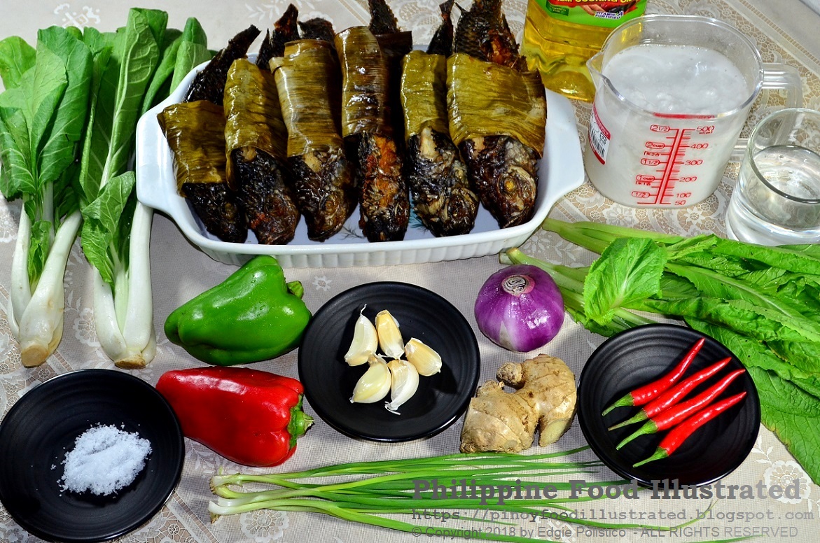 Philippine Food Illustrated: linabog nga tilapia