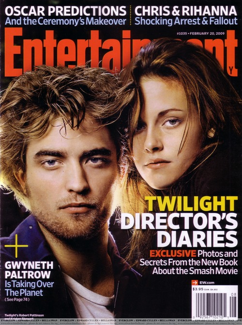 Sparkling In TwiLand: Strictly Robsten: A History of Robsten on the 'Entertainment Weekly' Cover
