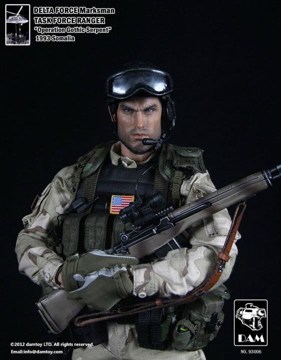 "Military Toys Zone": DAM TOYS 93006 - Delta Force Marksman