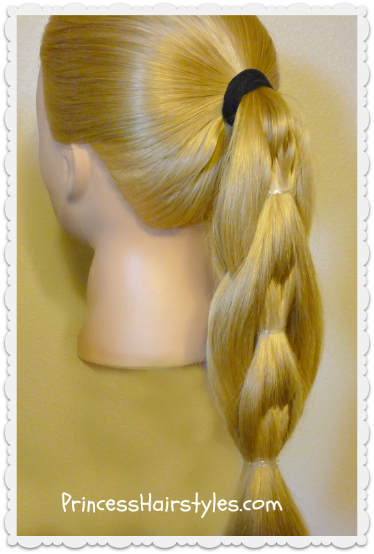 Quilted Pull Through Braid Ponytail Tutorial | Hairstyles For Girls ...