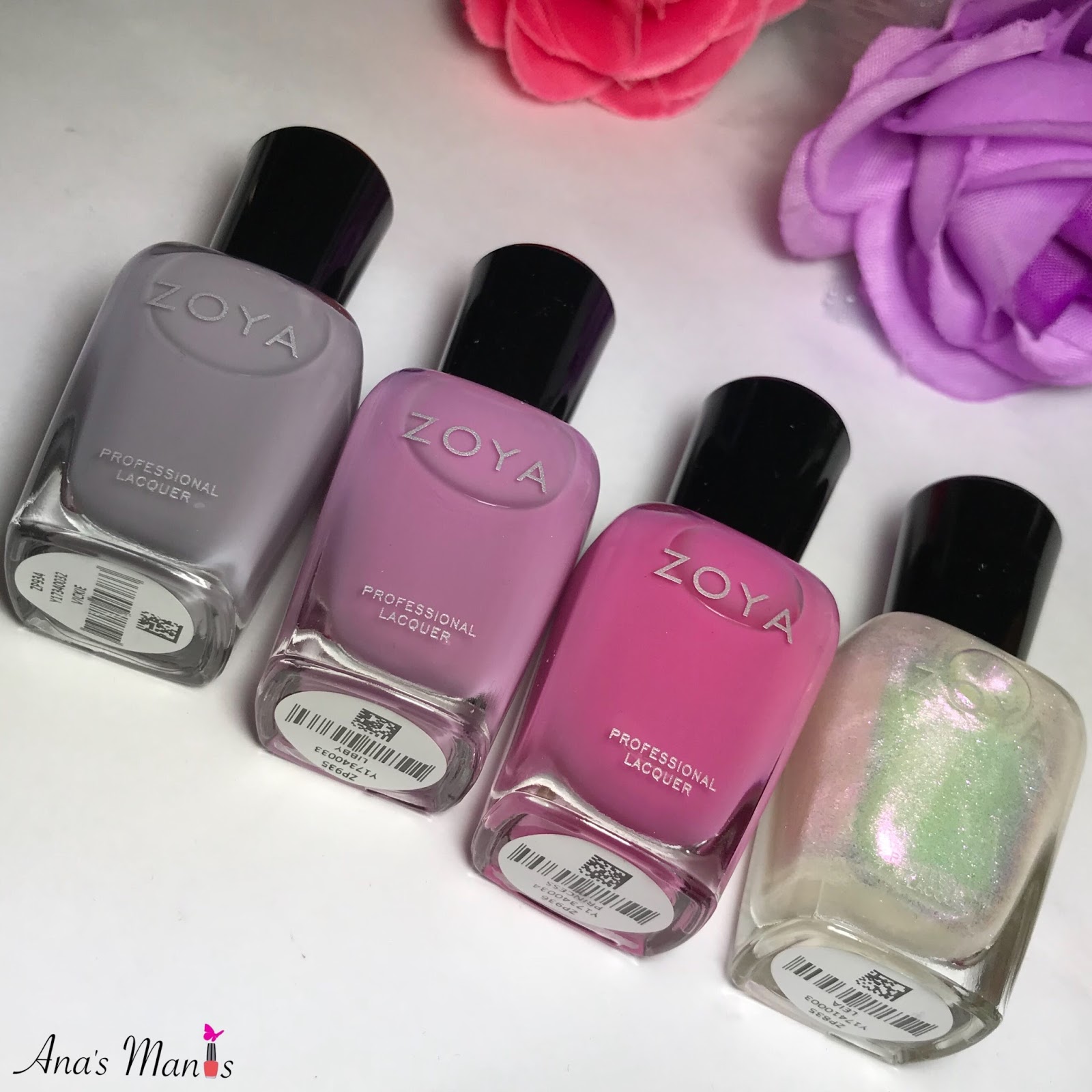 Ana's Manis: Special Edition Kisses Collection by Zoya Nail Polish