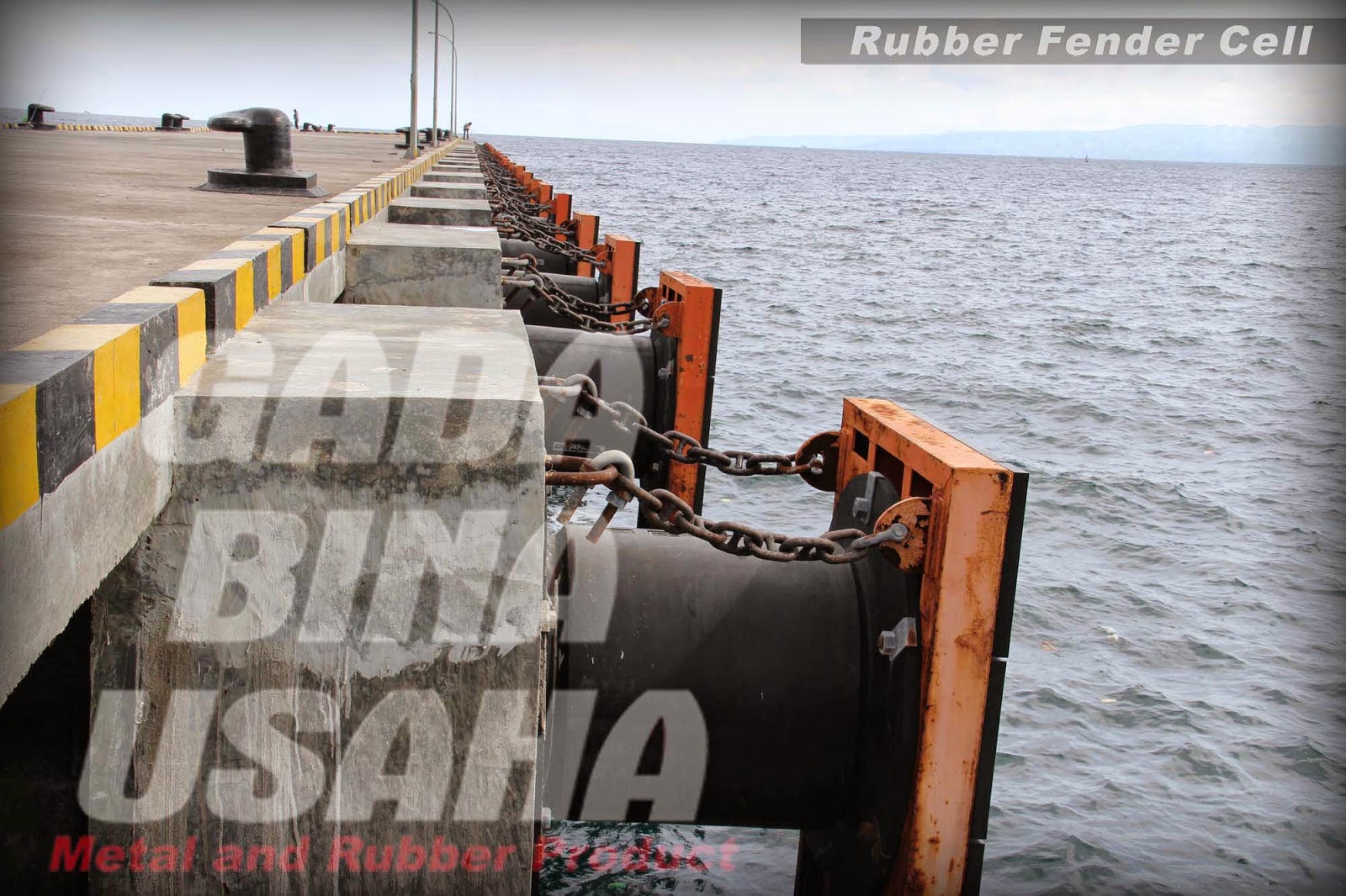 Rubber Fender | Karet Dermaga | Produsen Karet Konstruksi