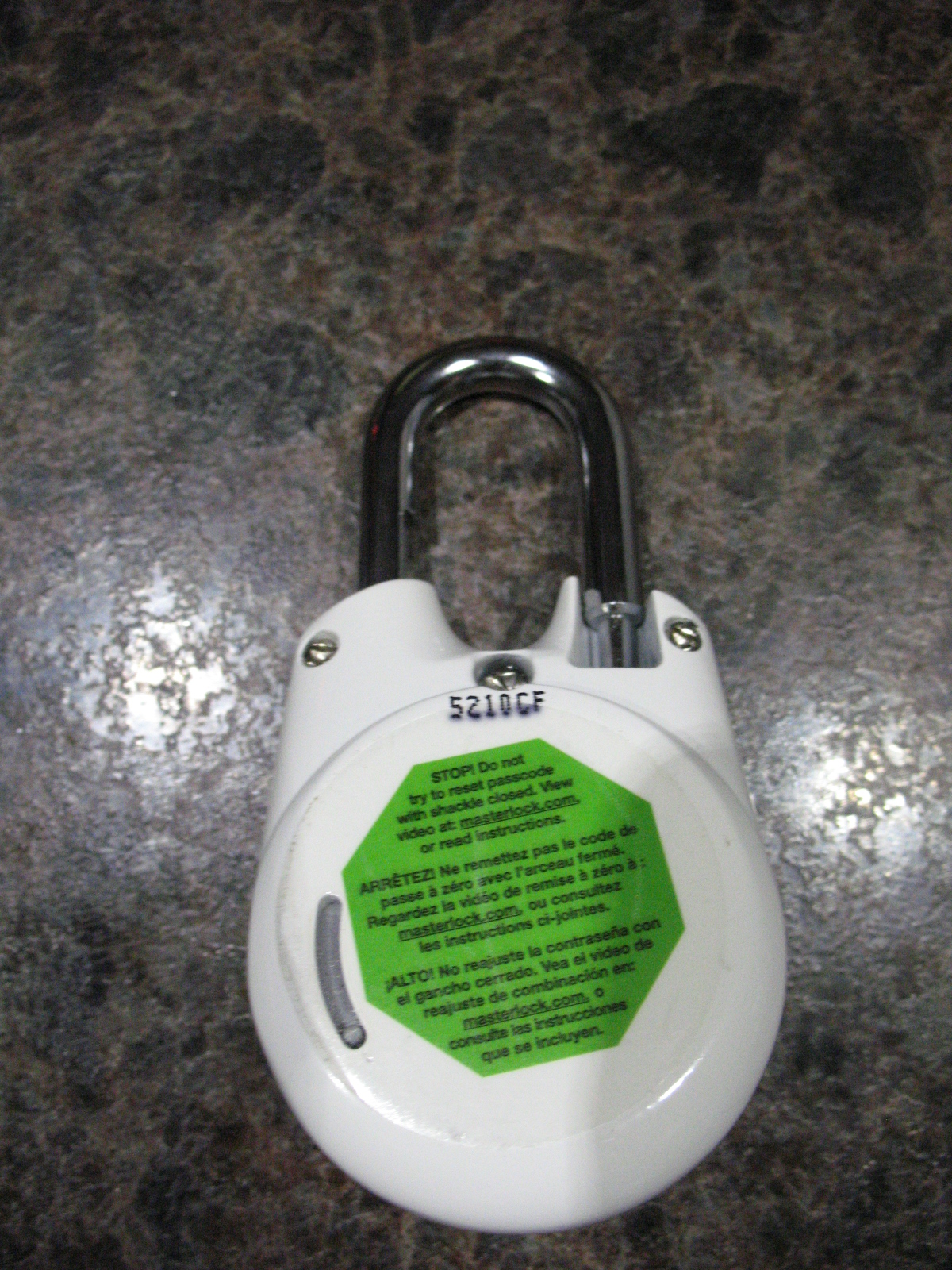 MasterLock Breast Cancer Awareness and Speed Dial Lock Review - Central ...