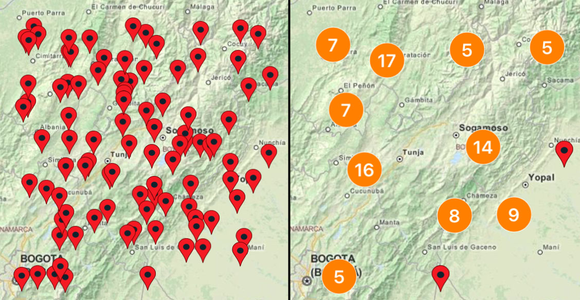 mousebird consulting: Marker Clustering mousebird consulting: Marker Clustering