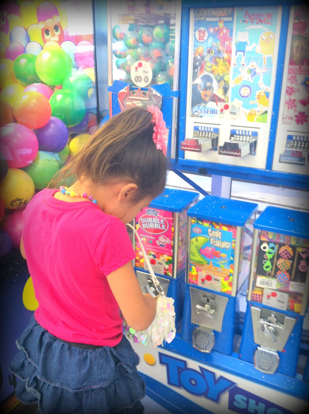 Toy Vending Machines ~ The Dias Family Adventures