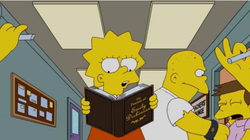 Belle's Bookshelf: Reading Icons: Lisa Simpson