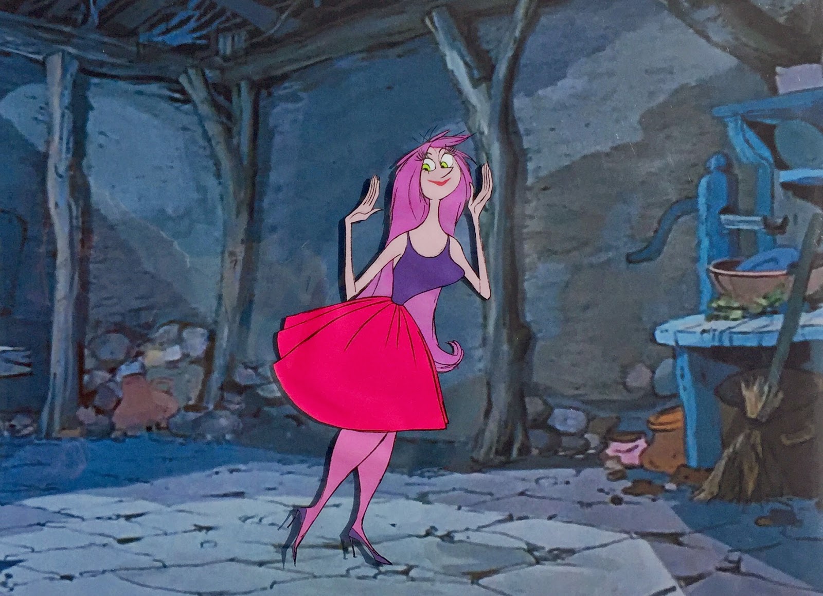 Animation Collection: Mad Madam Mim In Beautiful Woman Form Cel from ...