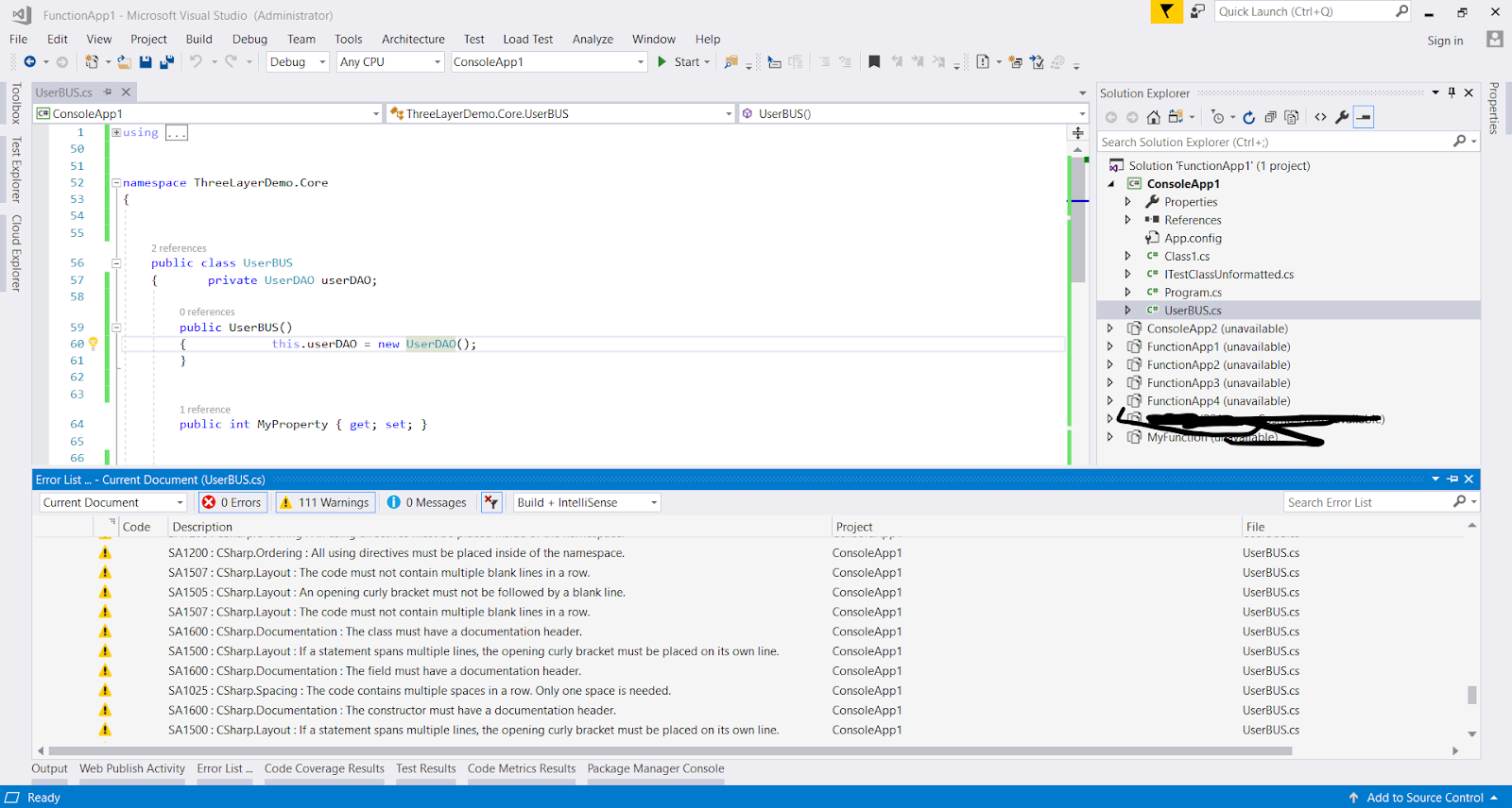Introducing Stylecop With Code Analyzer In Visual Studio 2015