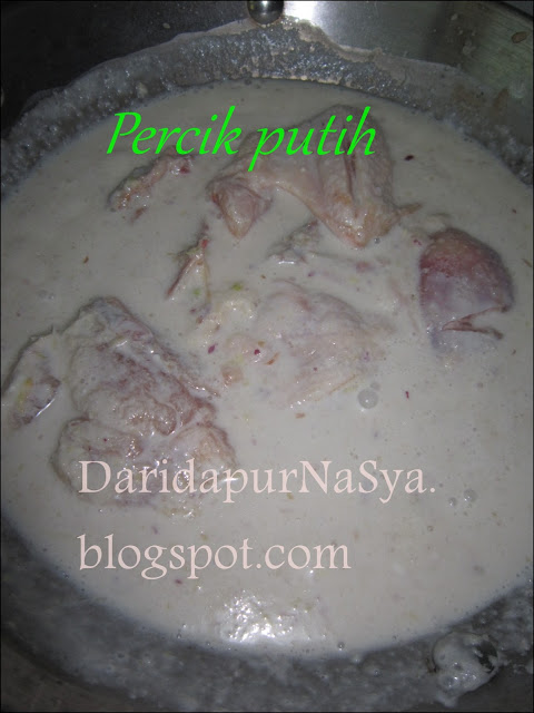 Dari Dapur NaSya: Ayam percik putih