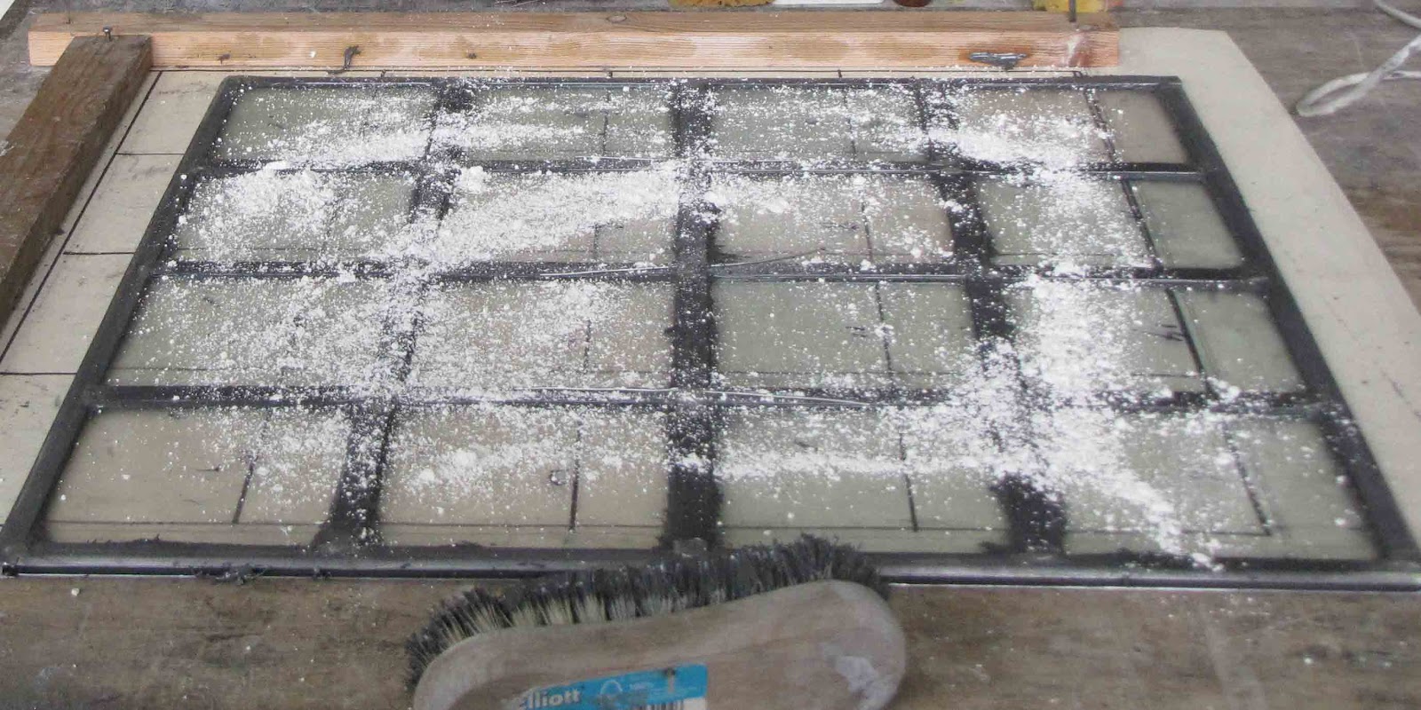 Processes: Cementing Leaded Panels