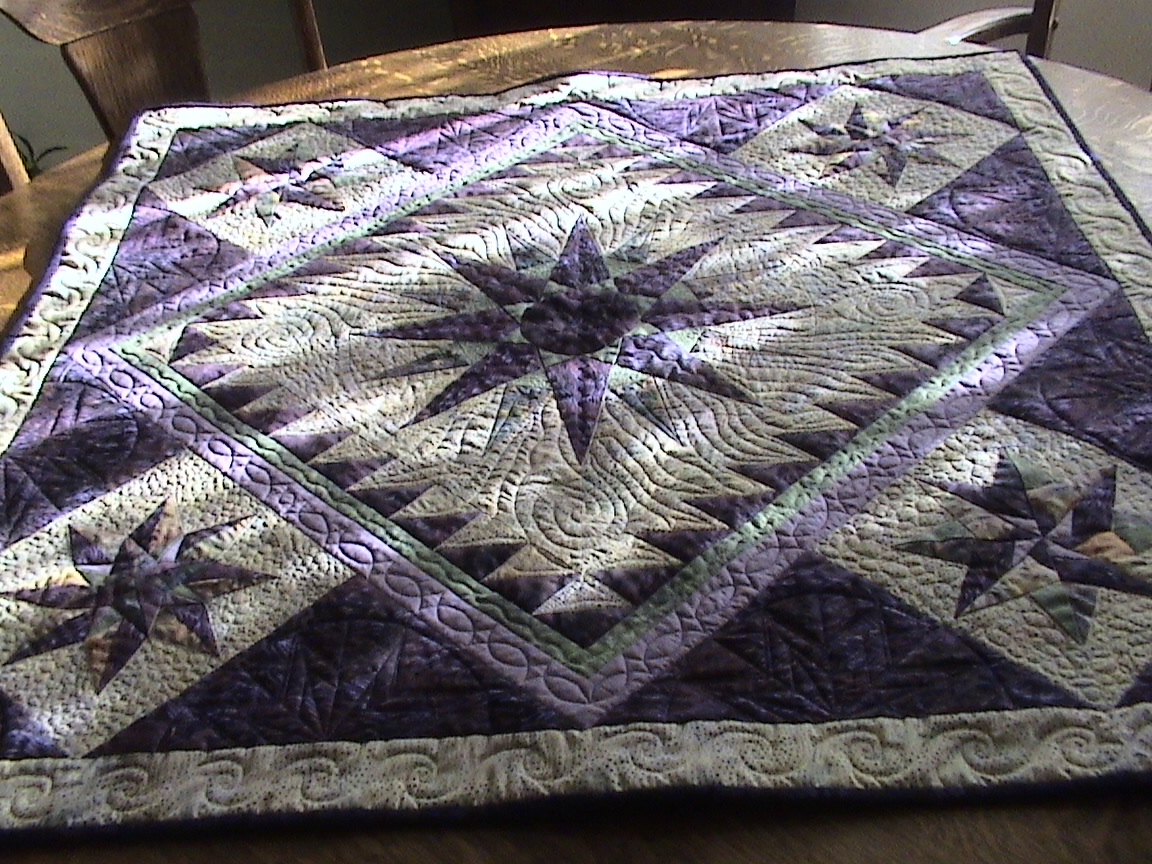 Piecemakers: Mariner's Compass Quilt