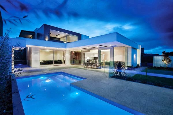 DESAIN RUMAH: CONTOH GAMBAR RUMAH BESAR 1- 5