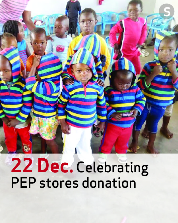 A Little Gesture A Great Help: Day 22 – Celebrating PEP stores donation