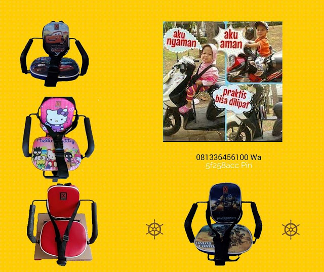 JUAL KURSI BONCENG ANAK : BONCENGAN ANAK MOTOR MATIC