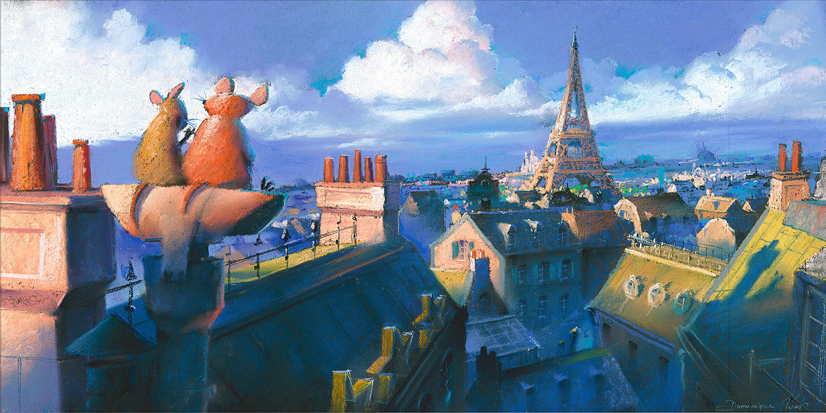 Pixar Art Collection at Gallery Nucleus - Featuring Artist Meet-and ...