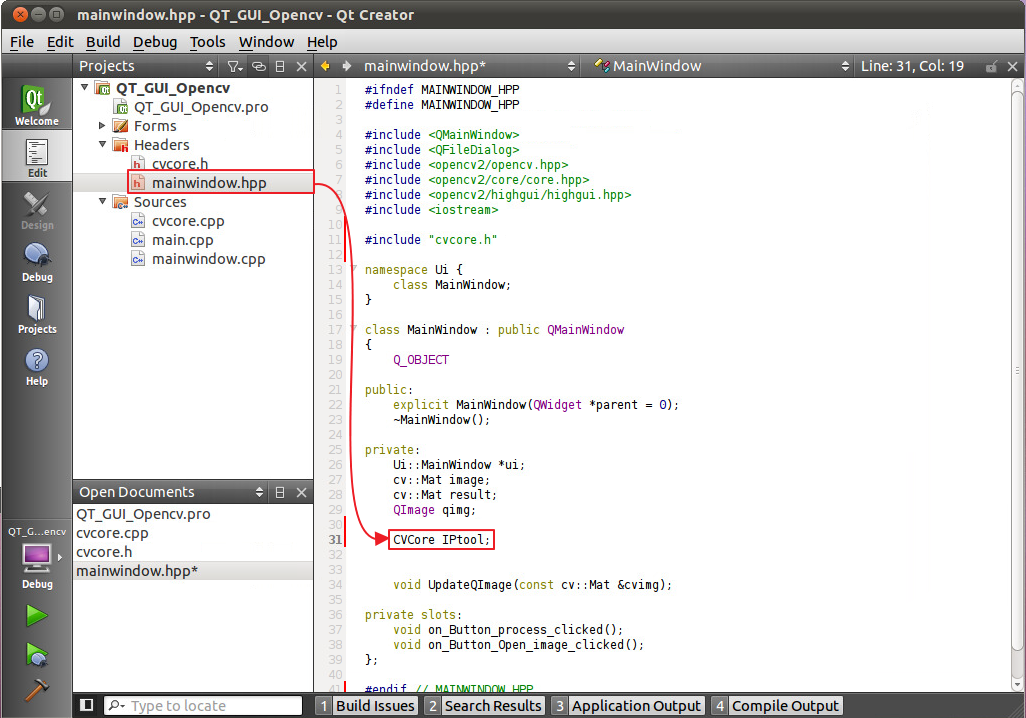 TRong Programing World: [Qt] - 建立自己的class