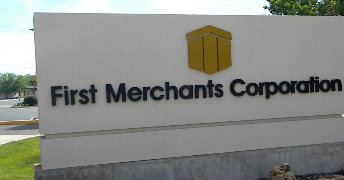 DAY 230 of NONNIE'S PHOTO A DAY: First Merchants Corporation Sign