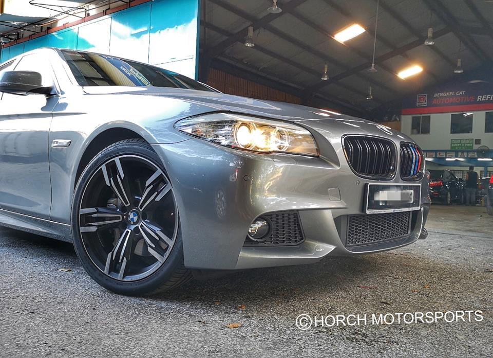 HORCH MOTORSPORTS: BMW F10 5 Series Converted into M Sport Body kit
