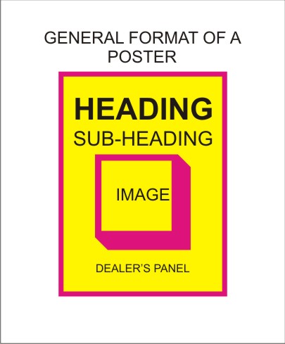 "POSTER" Designing : poster art