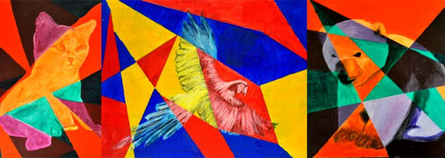 Student Art: Applied Color Theory