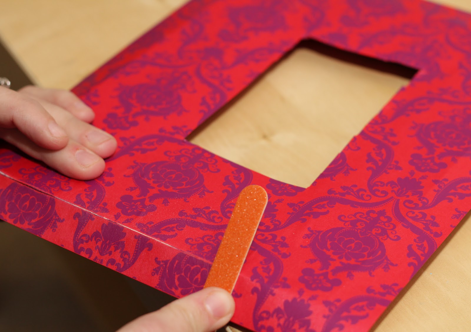 Dill Pickle Design: Decoupage Picture Frame Tutorial