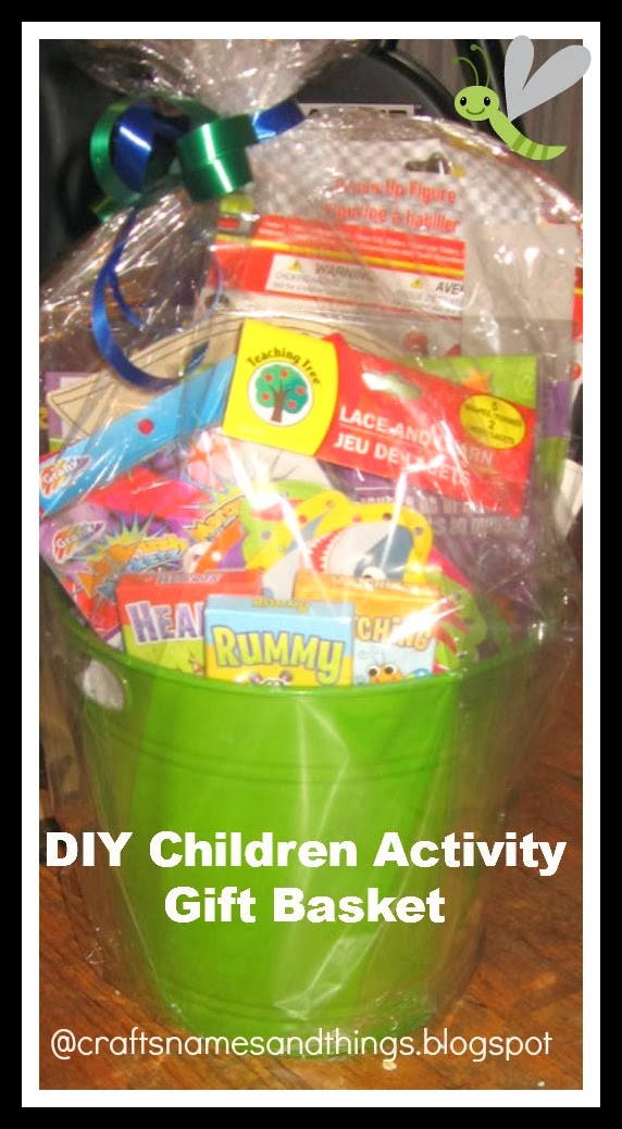Crafts, Names, And Things!: DIY Dollar Store Children Activity Gift Basket