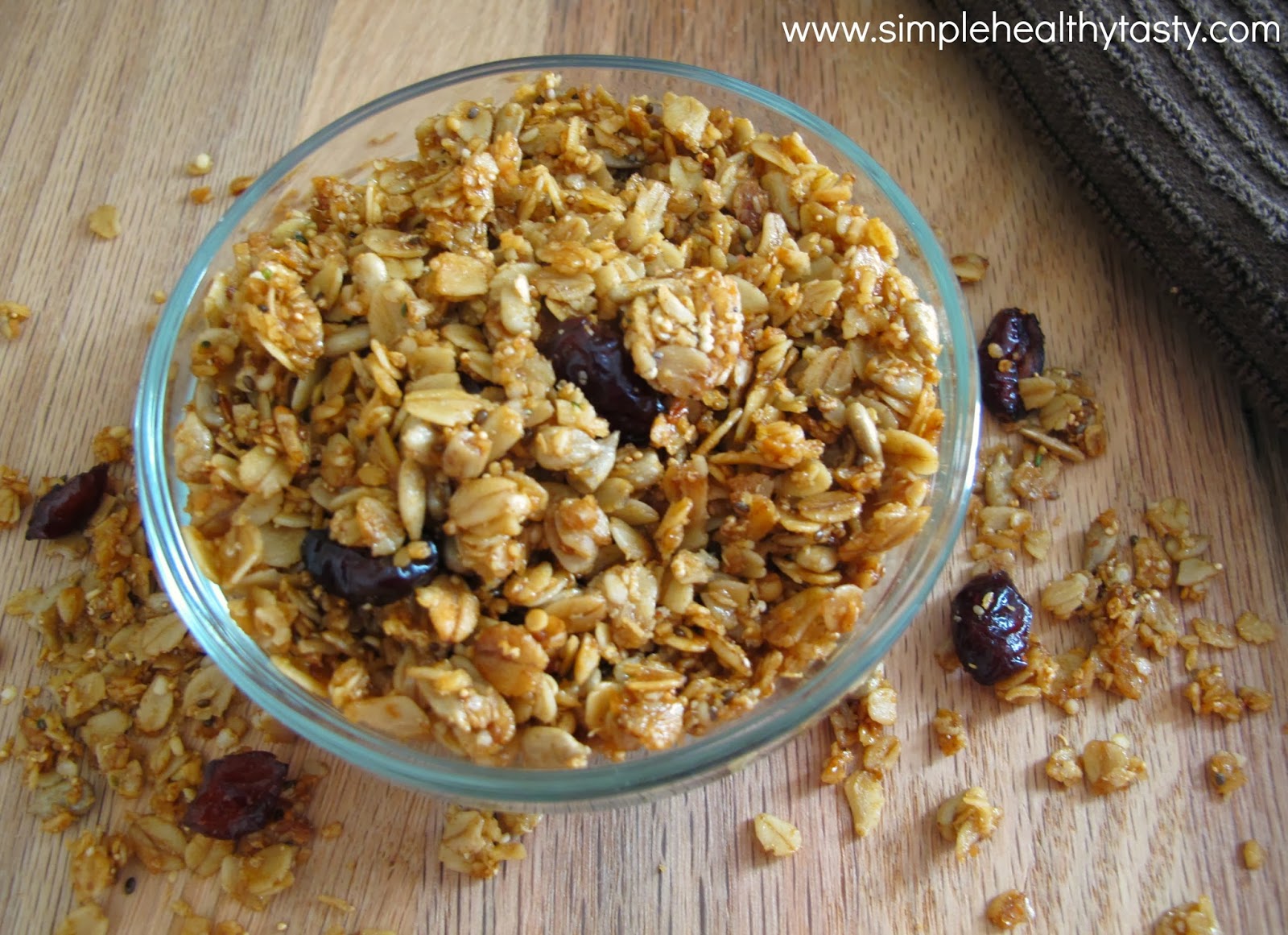 Simple. Healthy. Tasty: High Protein Granola