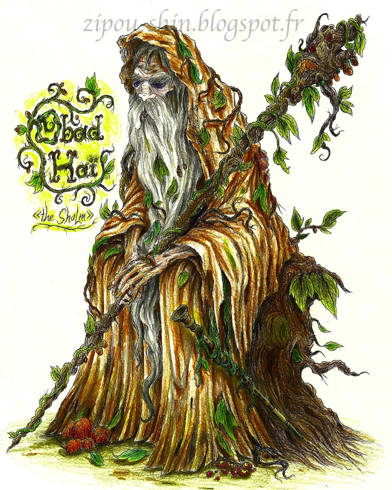 Zipou-shin: Dungeons & Dragons : deity fanart - Obad Haï, the Shalm