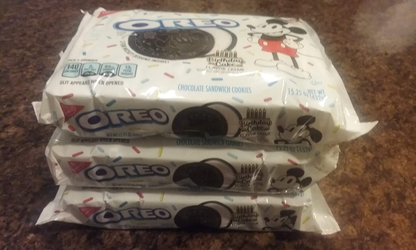 Loving the new Mickey Mouse Oreos!