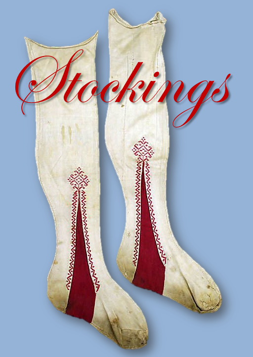 Civil War Dress for Ladies: Stockings