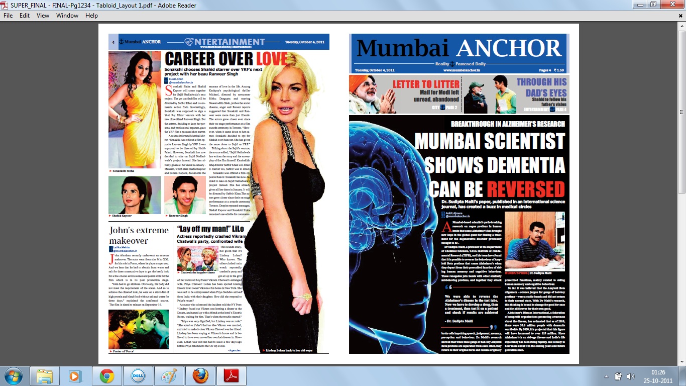 The Diary of a Rookie Journalist: The 'Broadsheet-Tabloid-Magazine' Project