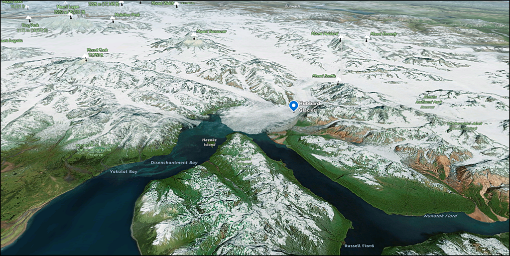 Hubbard Glacier, Alaska USA