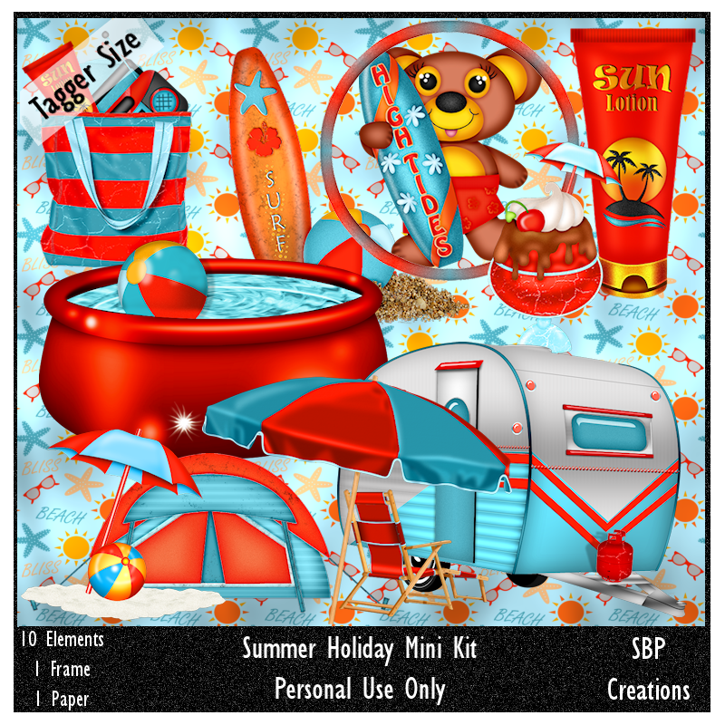SBP Creations: Summer Holiday Mini Kit