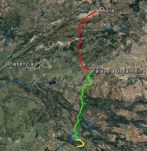Las carreteras de Extremadura: enero 2017