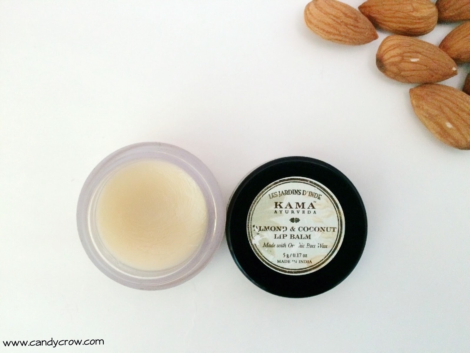 Kama Almond And Coconut Lip Balm Review - Candy Crow