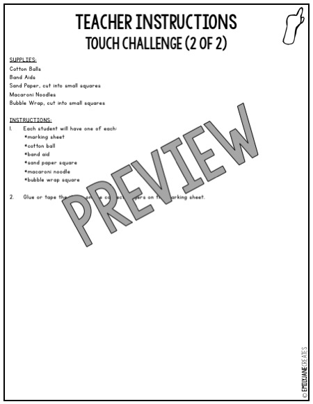 Emily Jane Creates: FIVE SENSES BUNDLE