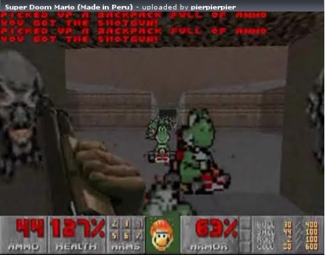 Doom Wads Nation: DOOM MARIO BROS