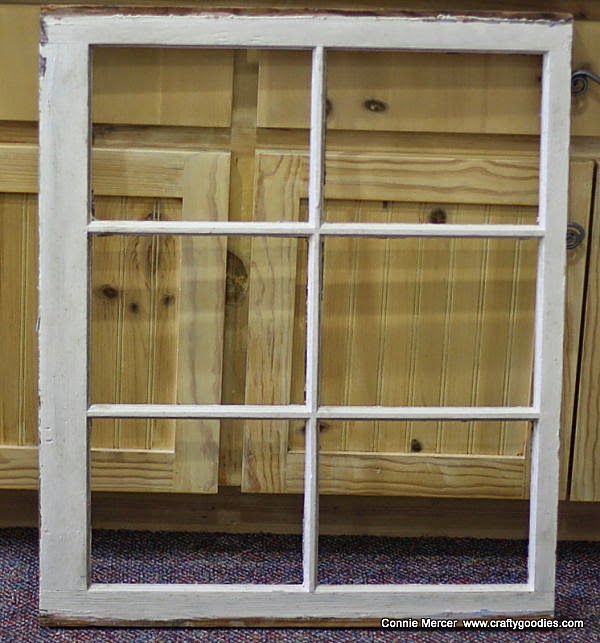 crafty goodies: Try It Tuesday~re-purposed window frame!