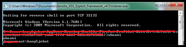 Security G33k Exploiting Xss Using Owasp Xenotix Xss Exploit Framework