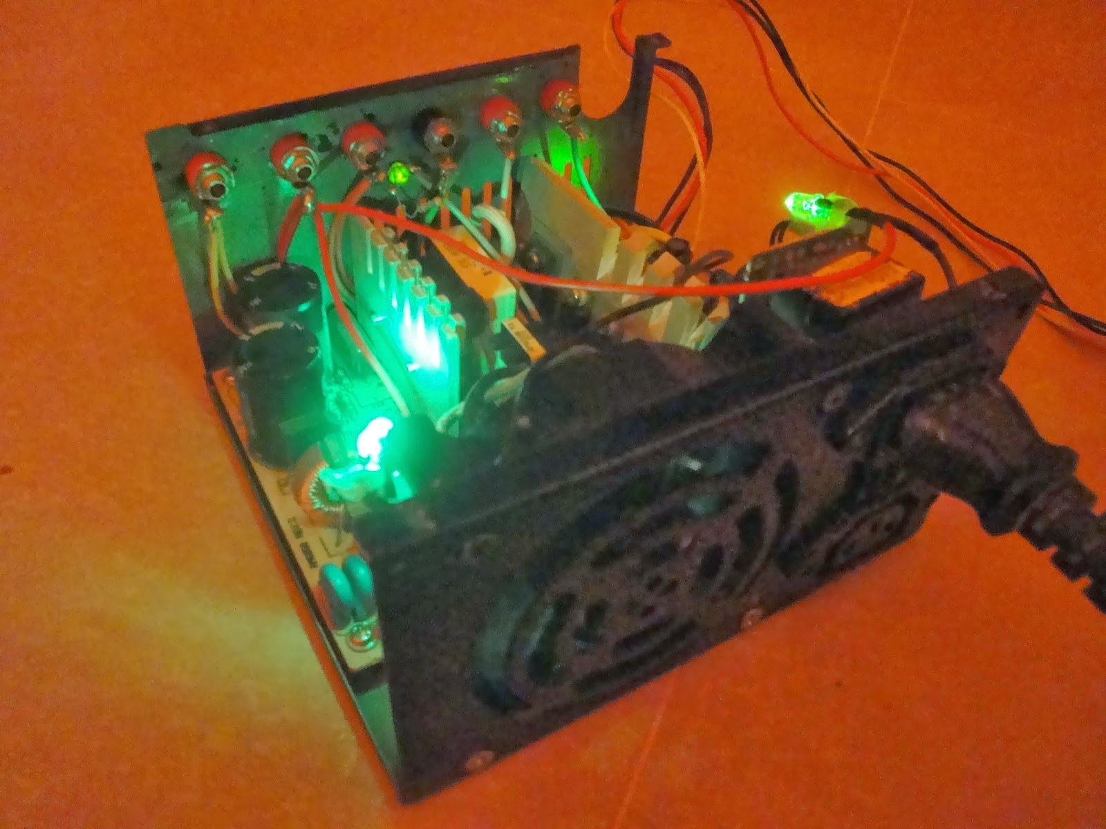 The Fragmentation Paradox: Laboratory ATX Power Supply Unit