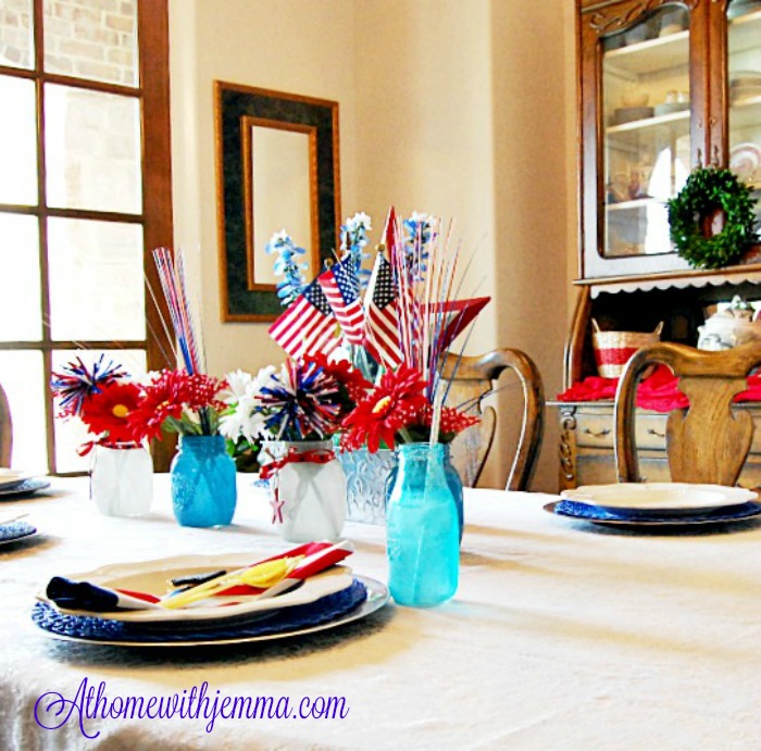Show Your Red, White & Blue - At Home with Jemma