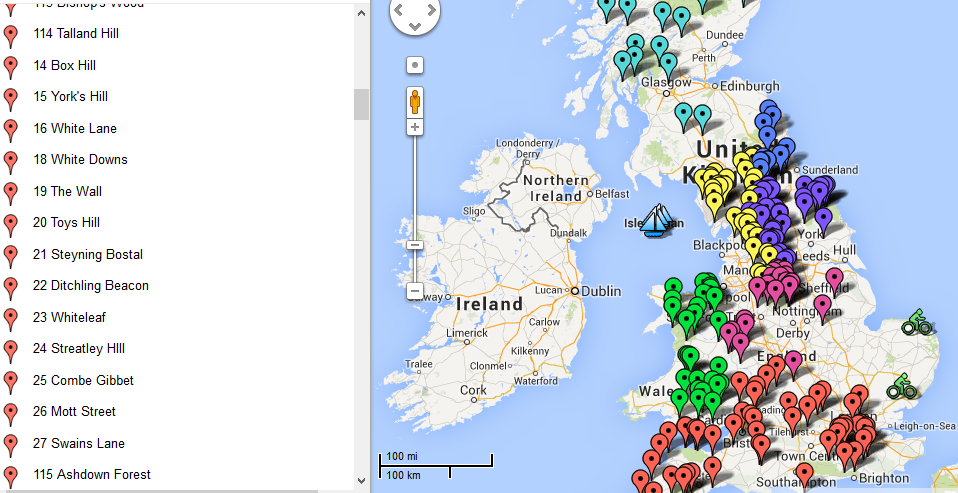Midland Cyclist: 4 of the South East's Greatest Cycling Climbs in 1 day