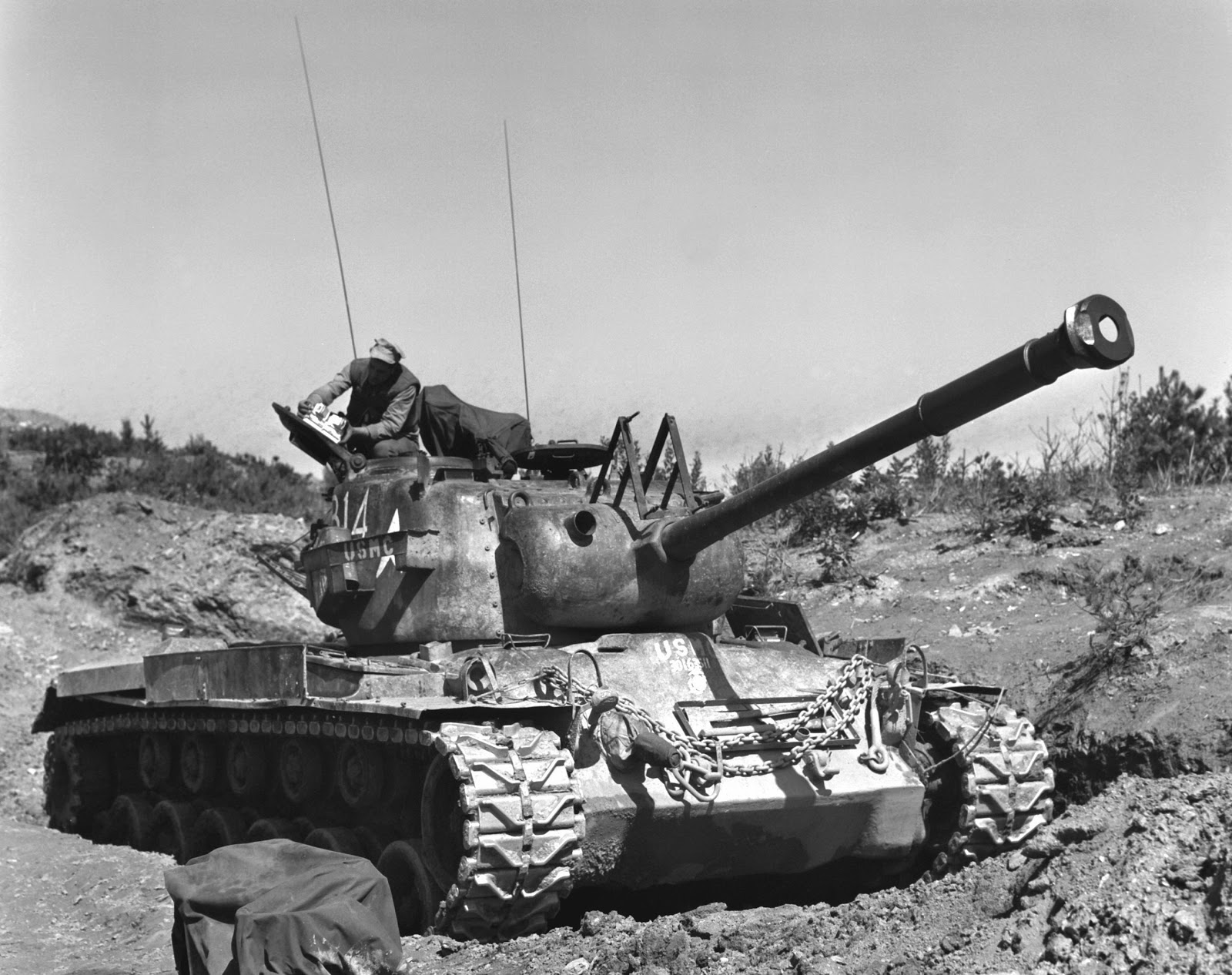 Sextant Blog: 90.) M-26 "Pershing" / M-47 "Patton" Tank (MBT) US ...