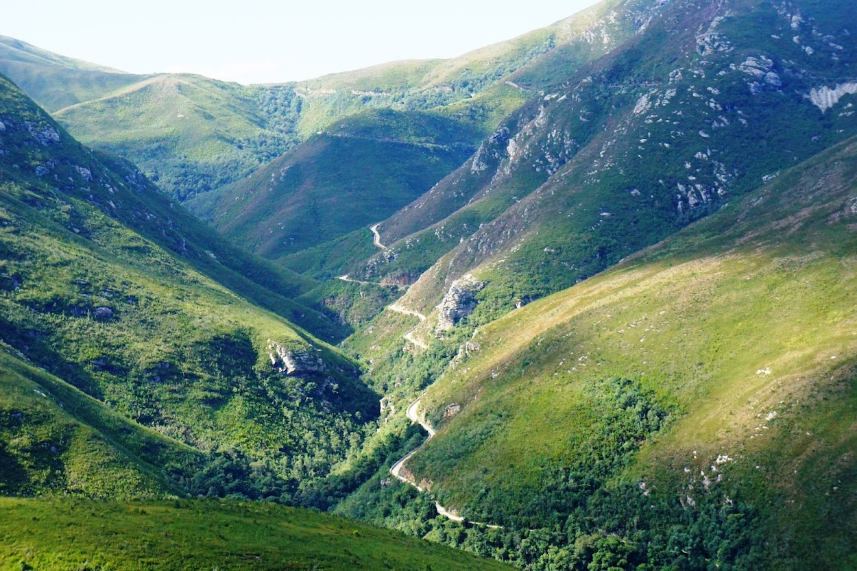 Lazarow World-Hike-About: 26.07 Outeniqua Pass, George: Pass to pass.